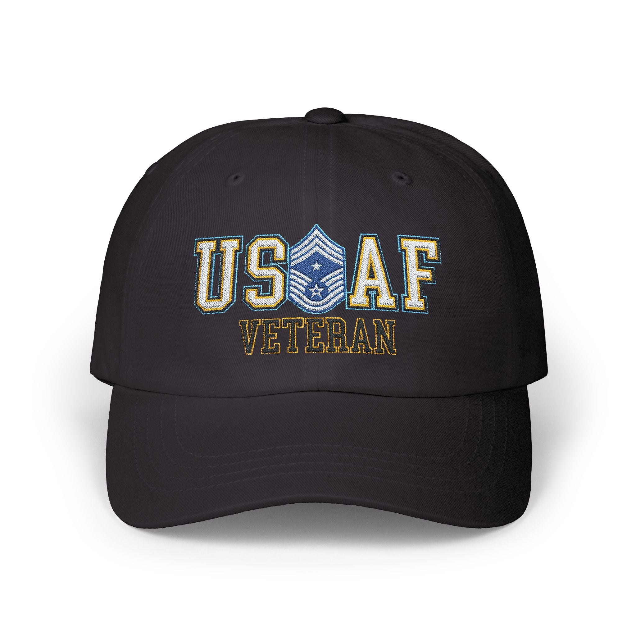 US Air Force E-9 Command Chief Master Sergeant CCM Veteran Embroidered