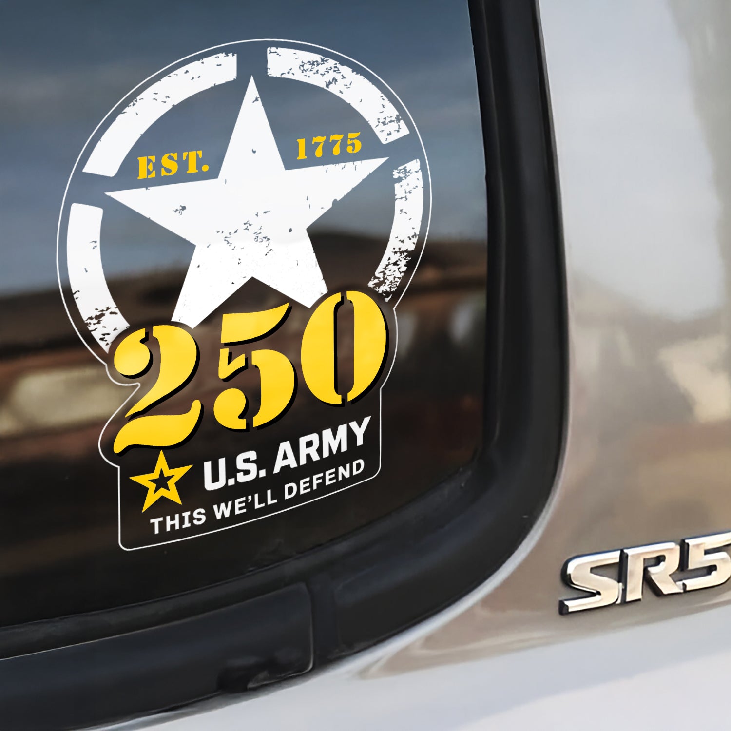 US ARMY 250 This We'll Defend Stickers