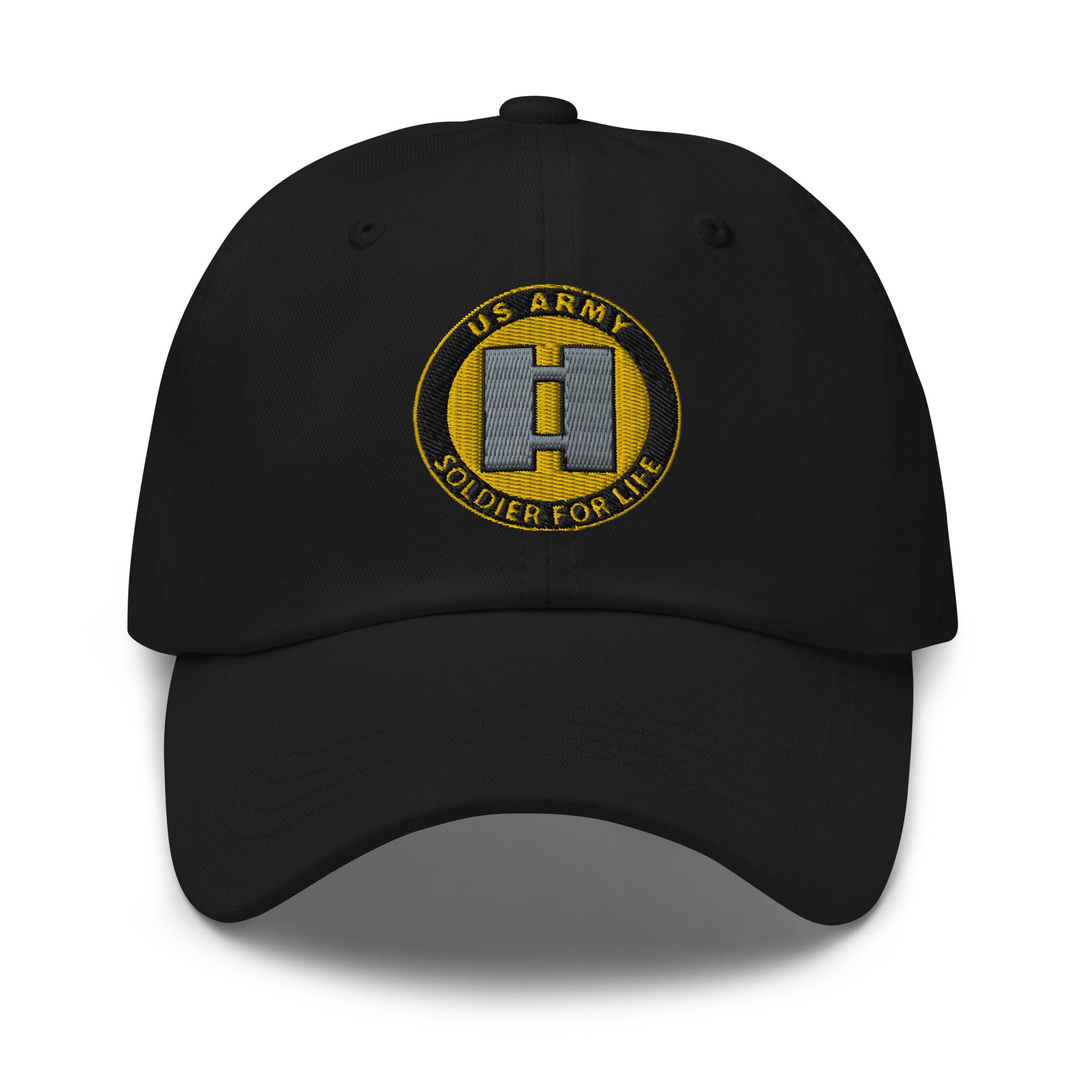 US Army O-3 Captain O3 CPT Commissioned Officer Soldier For Life Embro
