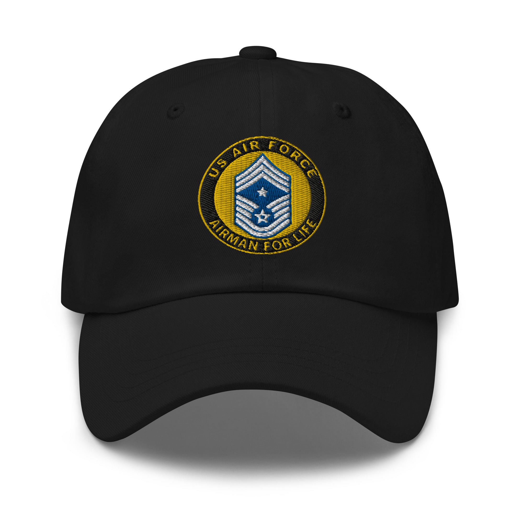 US Air Force E-9 Command Chief Master Sergeant CCM Airman For Life Emb