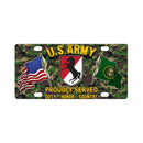 US ARMY 11TH ARMORED CAVALRY REGIMENT- Classic License Plate