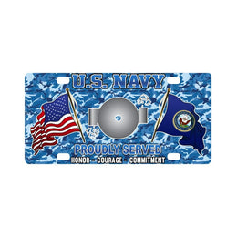 U.S Navy Boiler technician Navy BT - Classic License Plate