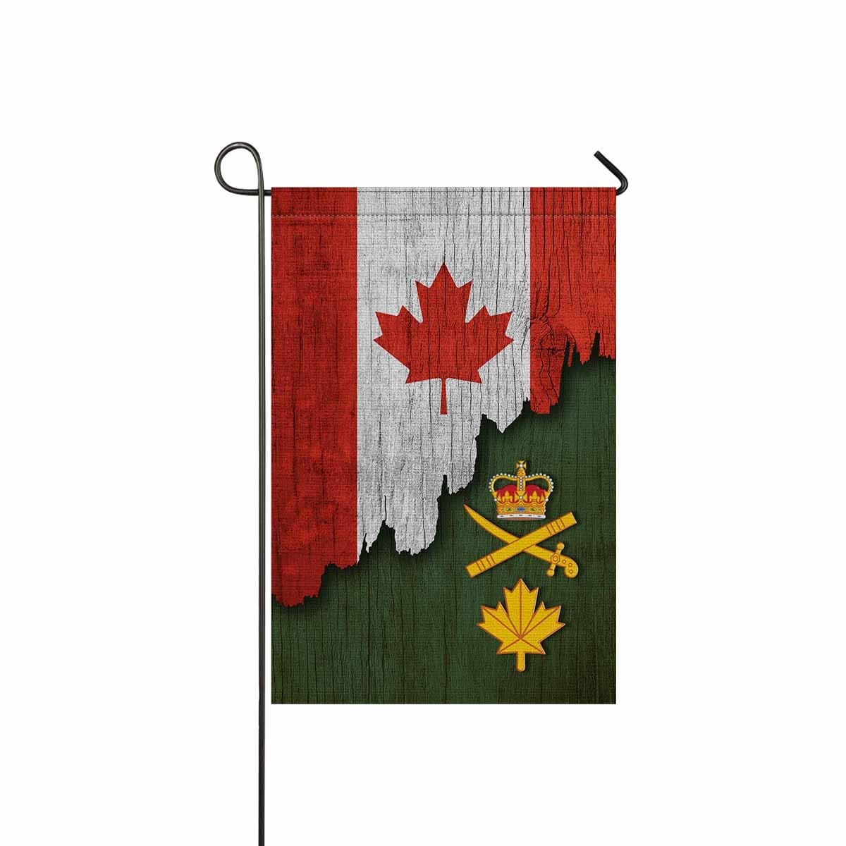 Canadian Army Brigadier-General (BGen) Garden Flag 12Inch x 18Inch Twi