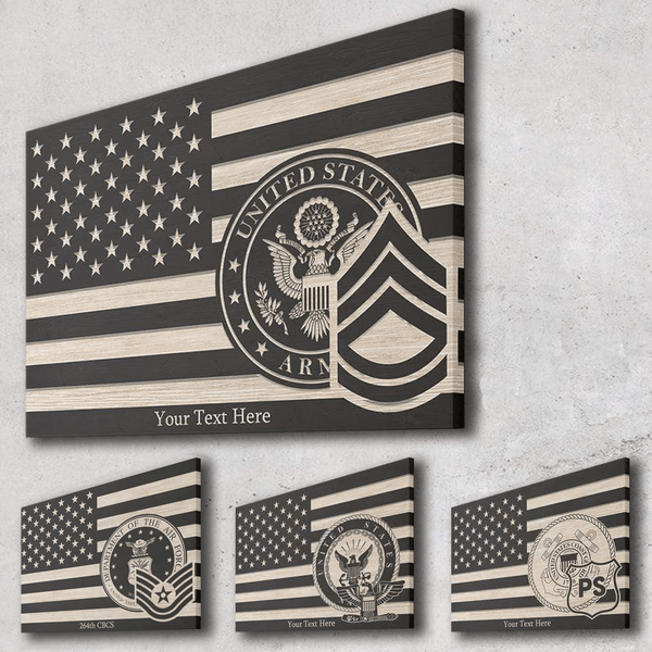 Personalized Canvas for Military Veterans