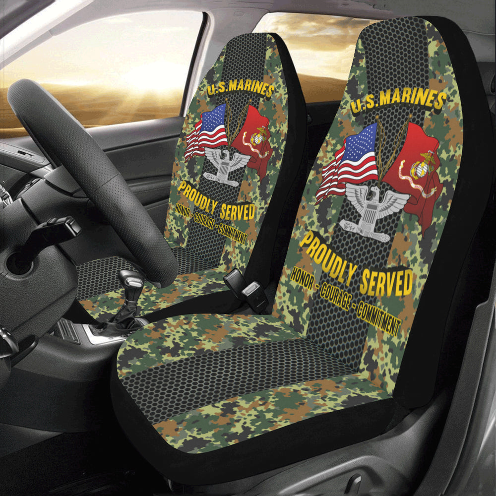 M.Corps O-6 Colonel O6 Col M.Corps O6 Field Officer Car Seat Covers (S