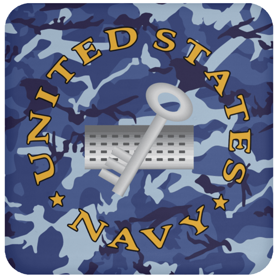 Navy Disbursing Clerk Navy DK - Proudly Served Coaster