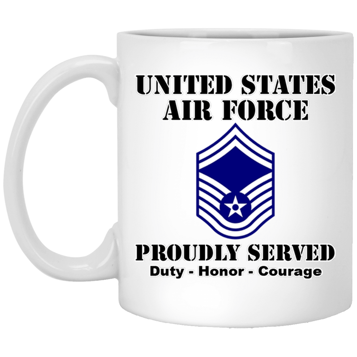 US Air Force E-8 Senior Master Sergeant SMSgt E8 Noncommissioned Offic