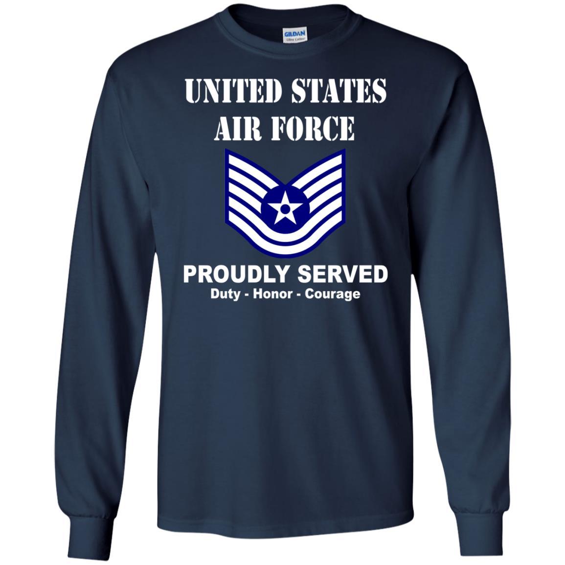 US Air Force E-6 Technical Sergeant TSgt E6 Noncommissioned Officer Ra