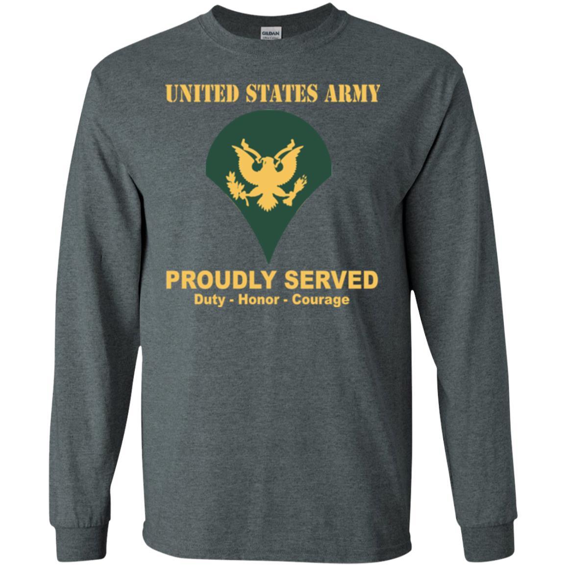 US Army E-4 SPC E4 Specialist Ranks Men Front Shirt US Army Rank