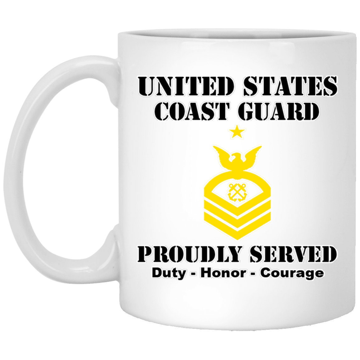 US Coast Guard E-8 Senior Chief Petty Officer E8 SCPO Chief Petty Offi