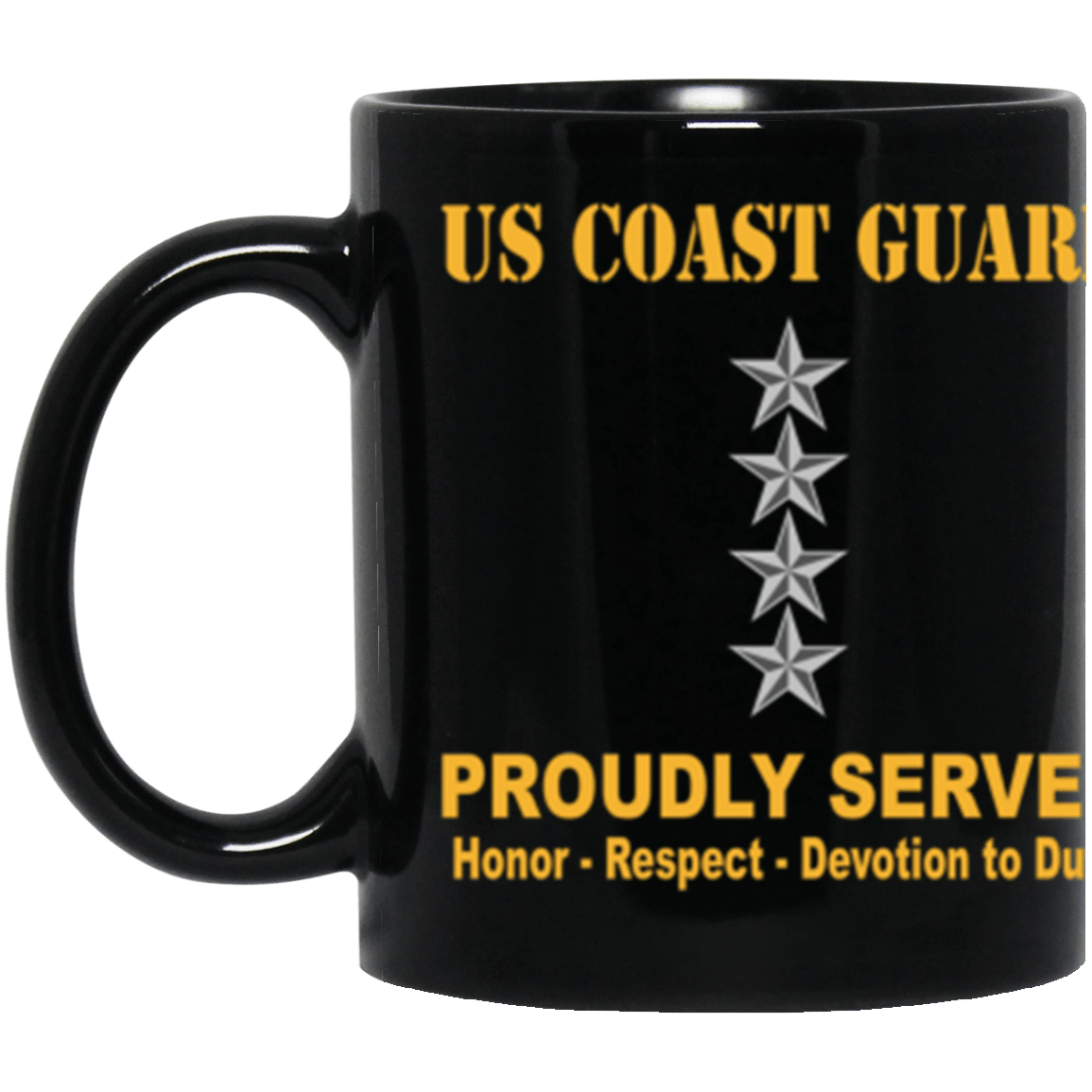 USCG O-10 Admiral O10 ADM Flag Officer Ranks Proudly Served Core Value