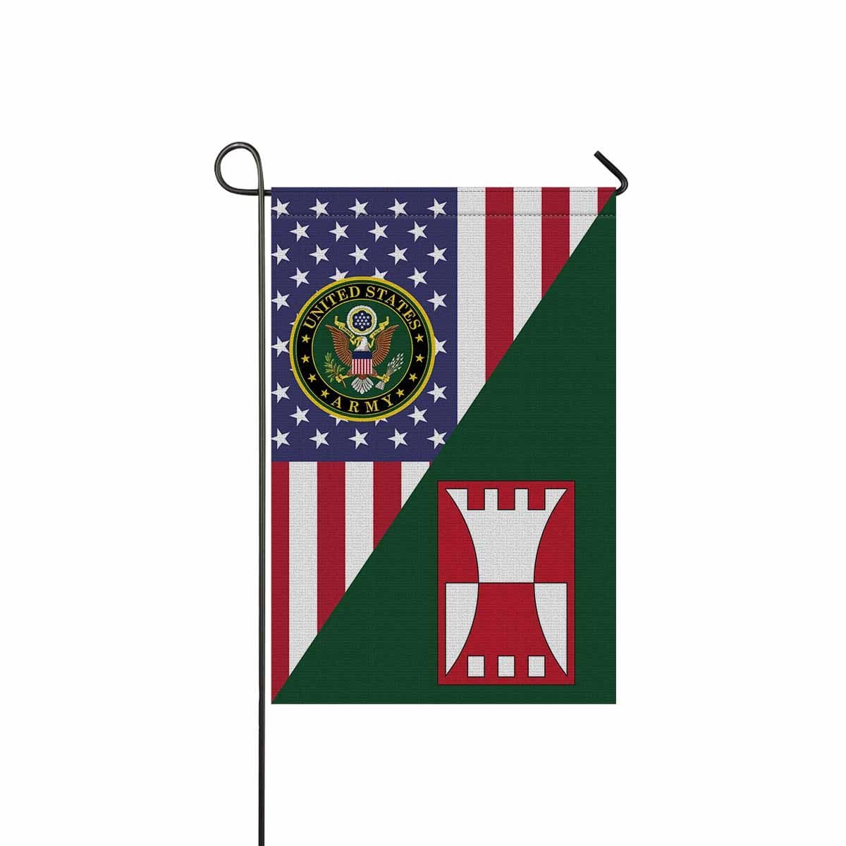 US ARMY 416 ENGINEER COMMAND Garden Flag/Yard Flag 12 inches x 18 inch